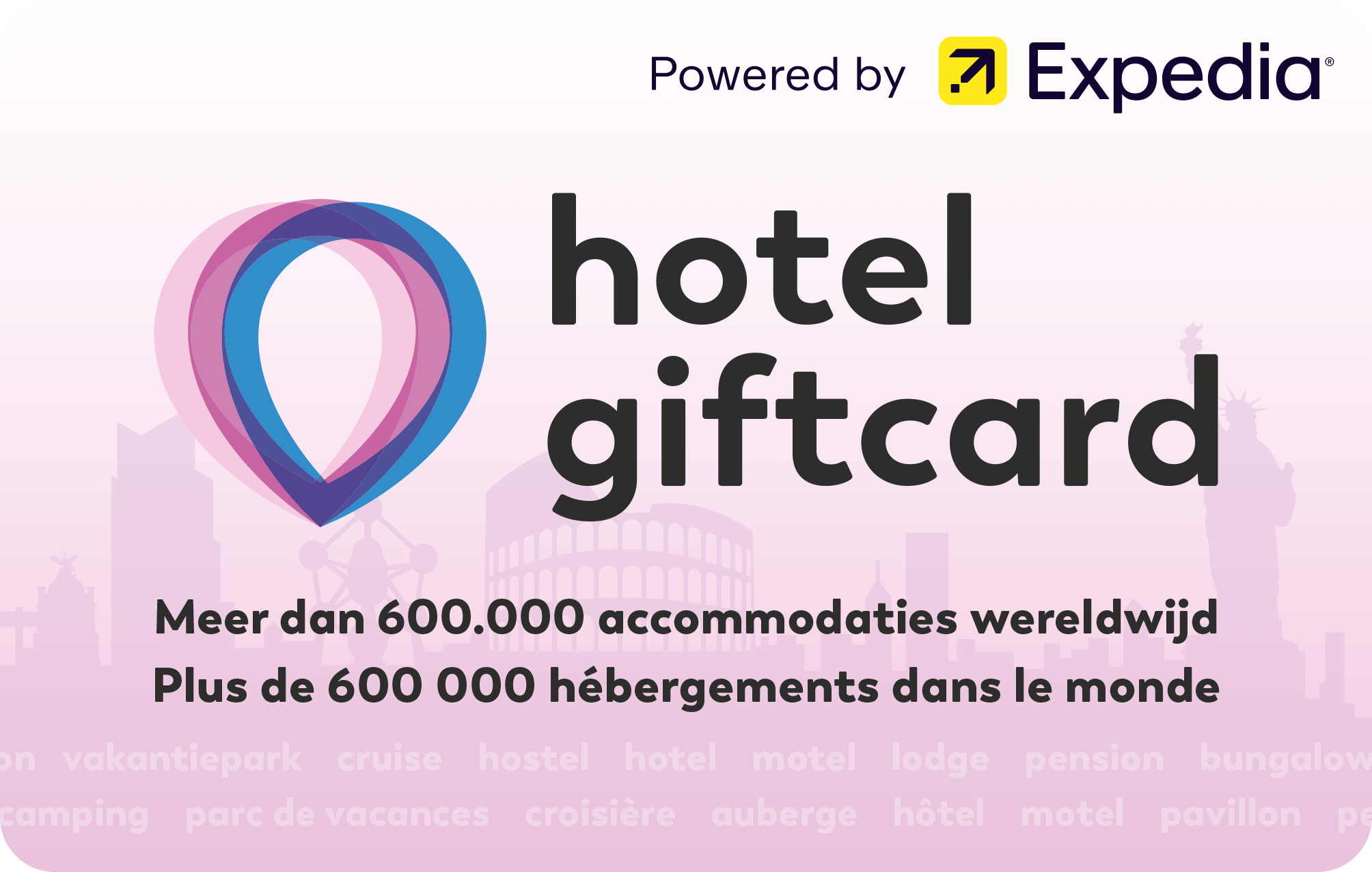 Zakelijk bestellen | Hotelgiftcard powered by Expedia
