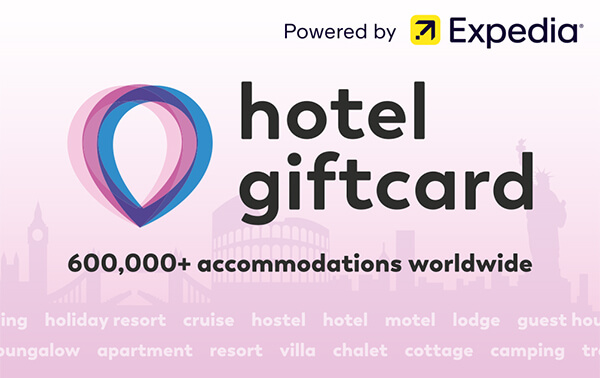 Hotelgiftcard | The most versatile hotel voucher | powered by Expedia