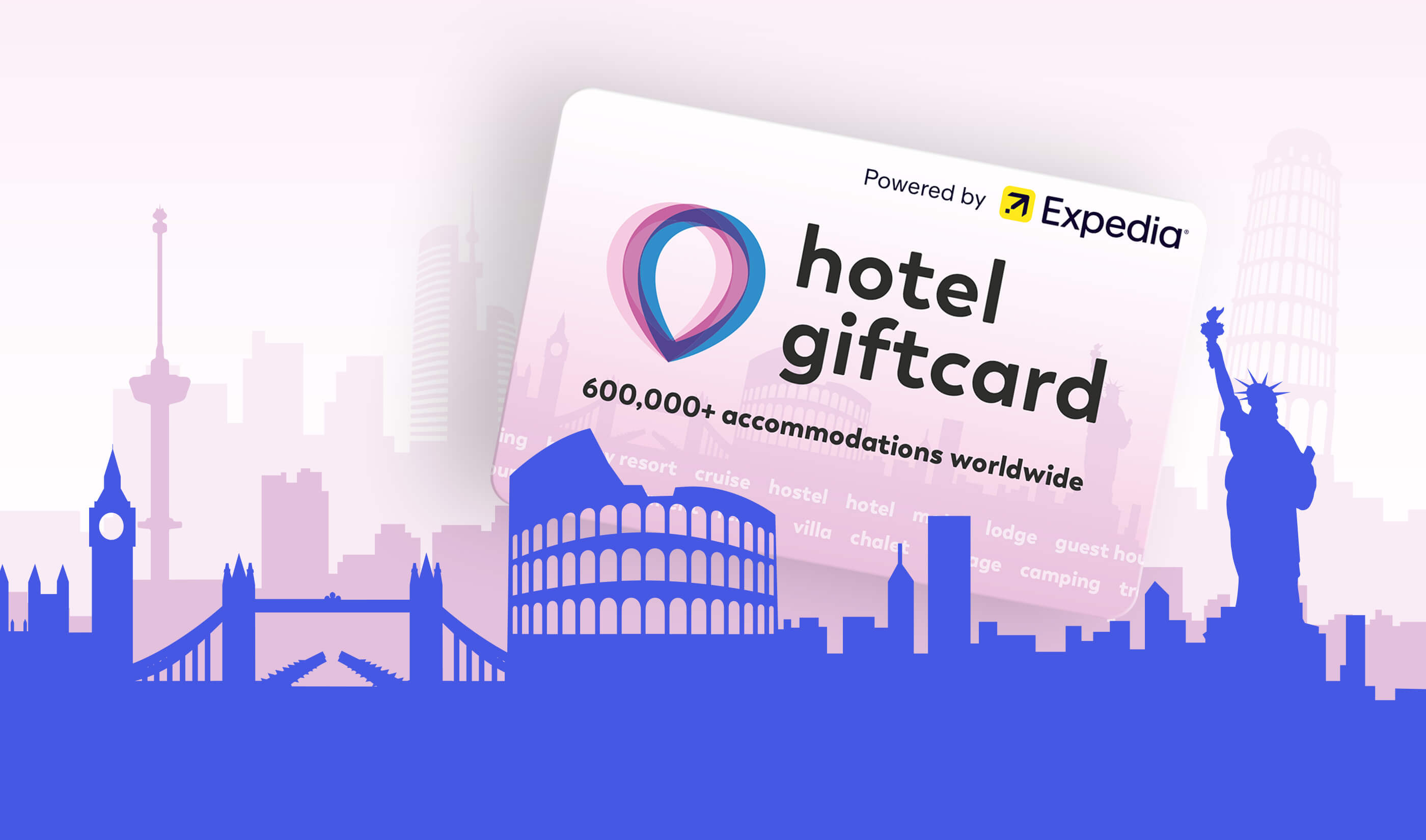 Hotelgiftcard | versatile global hotel voucher | powered by Expedia